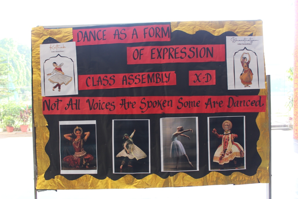 XD-DANCE AS A FORM OF ex pression || Maharaja Agarsain Public School ...