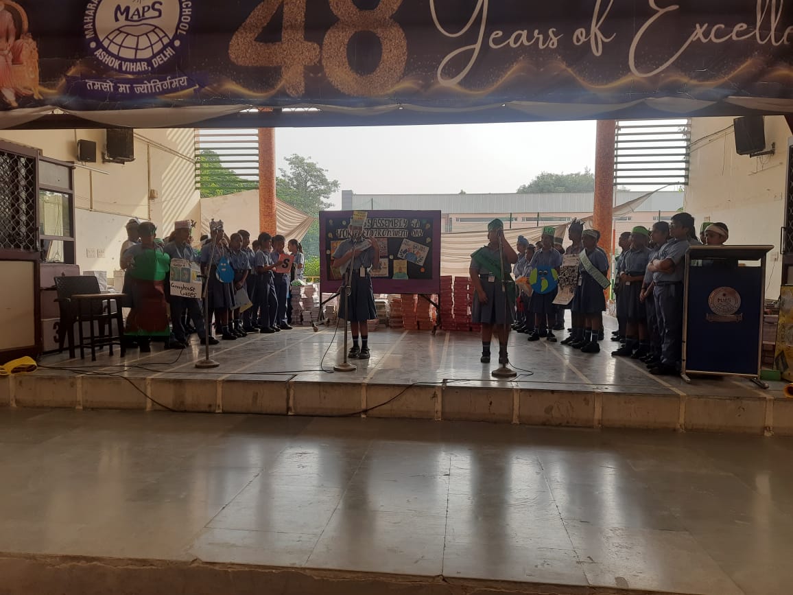 VIA: WORLD ENVIRONMENT DAY || Maharaja Agarsain Public School Ashok Vihar