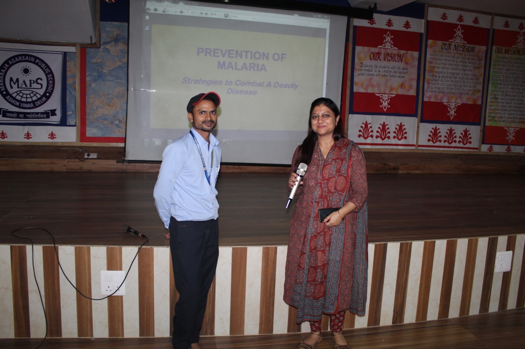 PREVENTION AND ELIMINATION OF MALARIA WORKSHOP || Maharaja Agarsain ...