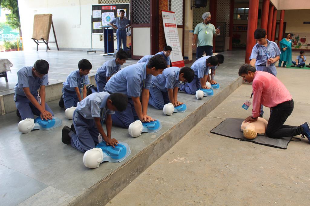 CPR Workshop || Maharaja Agarsain Public School Ashok Vihar